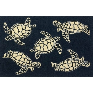 Multi Turtle Indigo size 24"x36" - Bed Bath & Beyond - 41645981